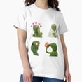 Kermit Meme Sticker Set Funny Frog Internet Pop Culture T-Shirt ...