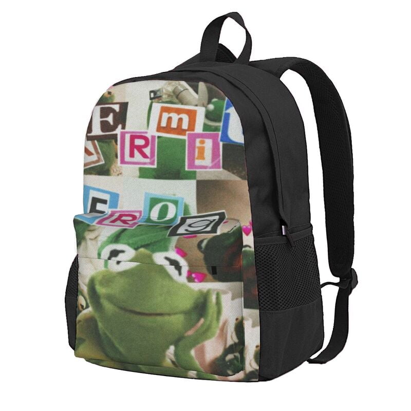 Ke-Rmit The Fro Backpac 16.5In Anime Computer Bag Hiking Bookpack Bag ...