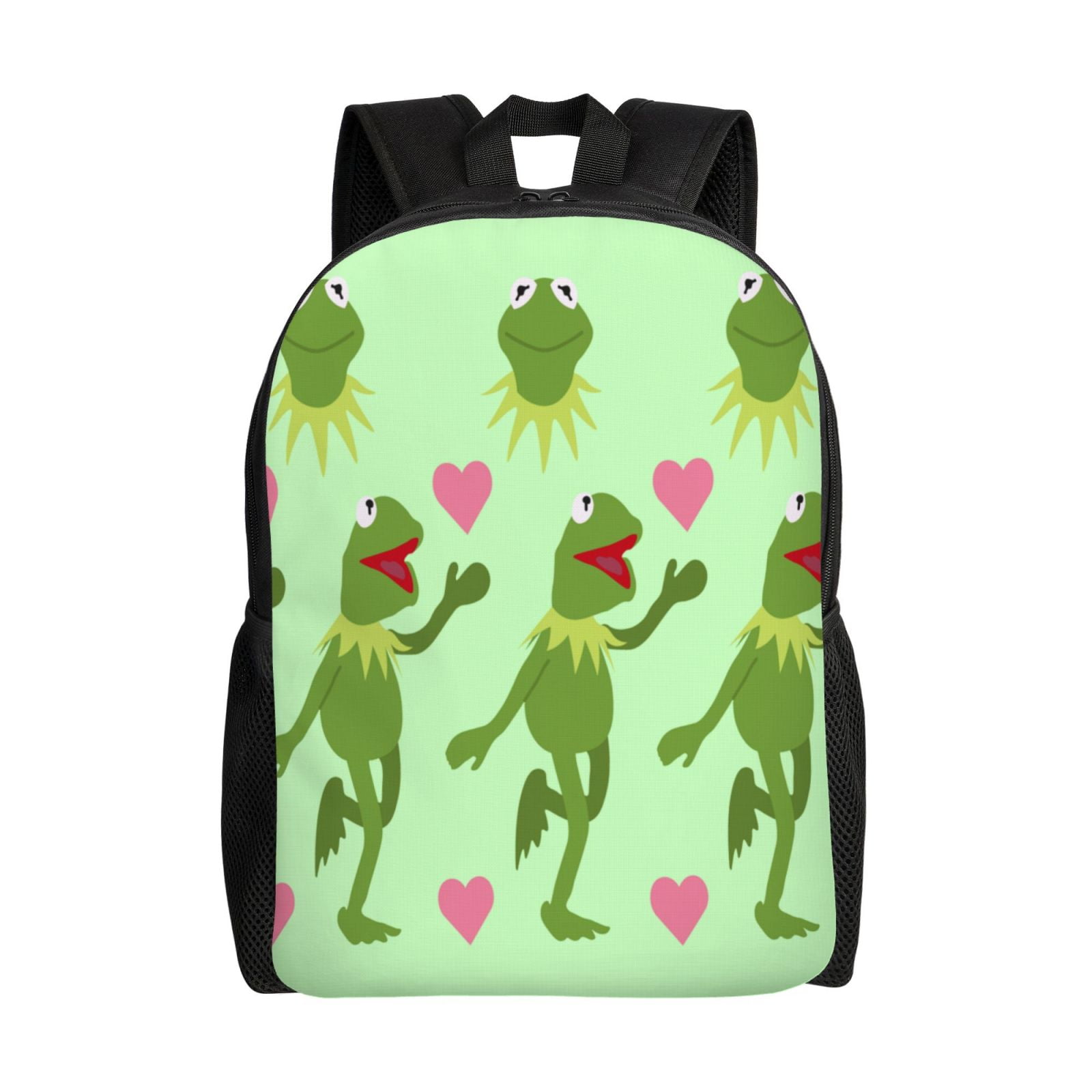 Kermit The Frog Backpack Cute Anime Large Capacity Multifunction ...