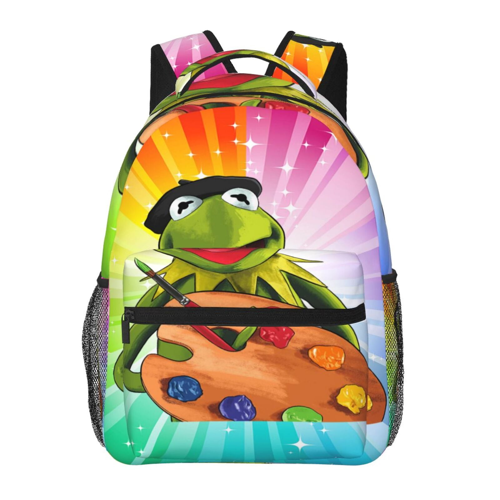 Ke-Rmit The Fro Backpac Cute Cartoon Lightweight Backpac Outdoor Laptop ...