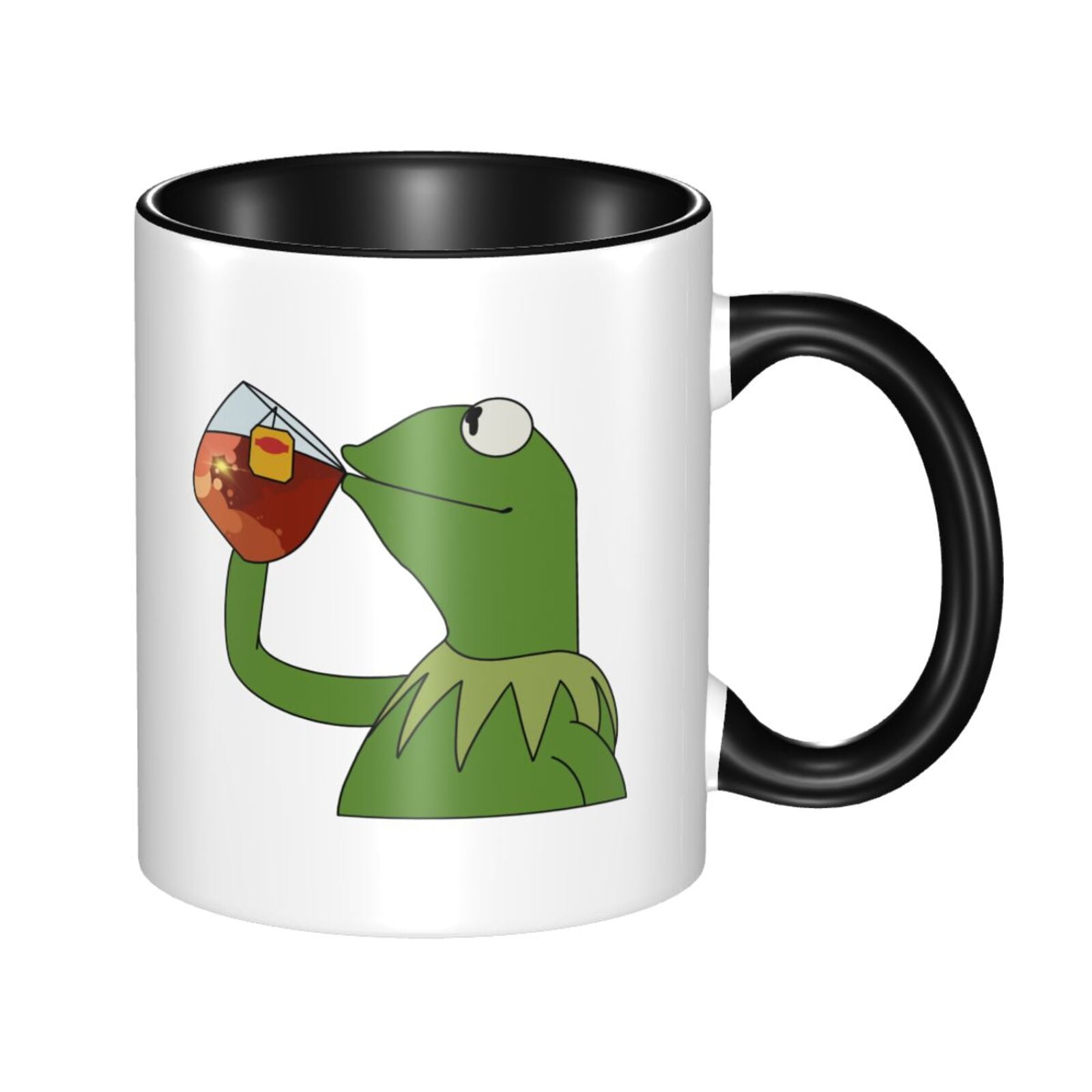 Kermit The Frog Ceramic Coffee Mug Classic Drinking Cups with Handle ...