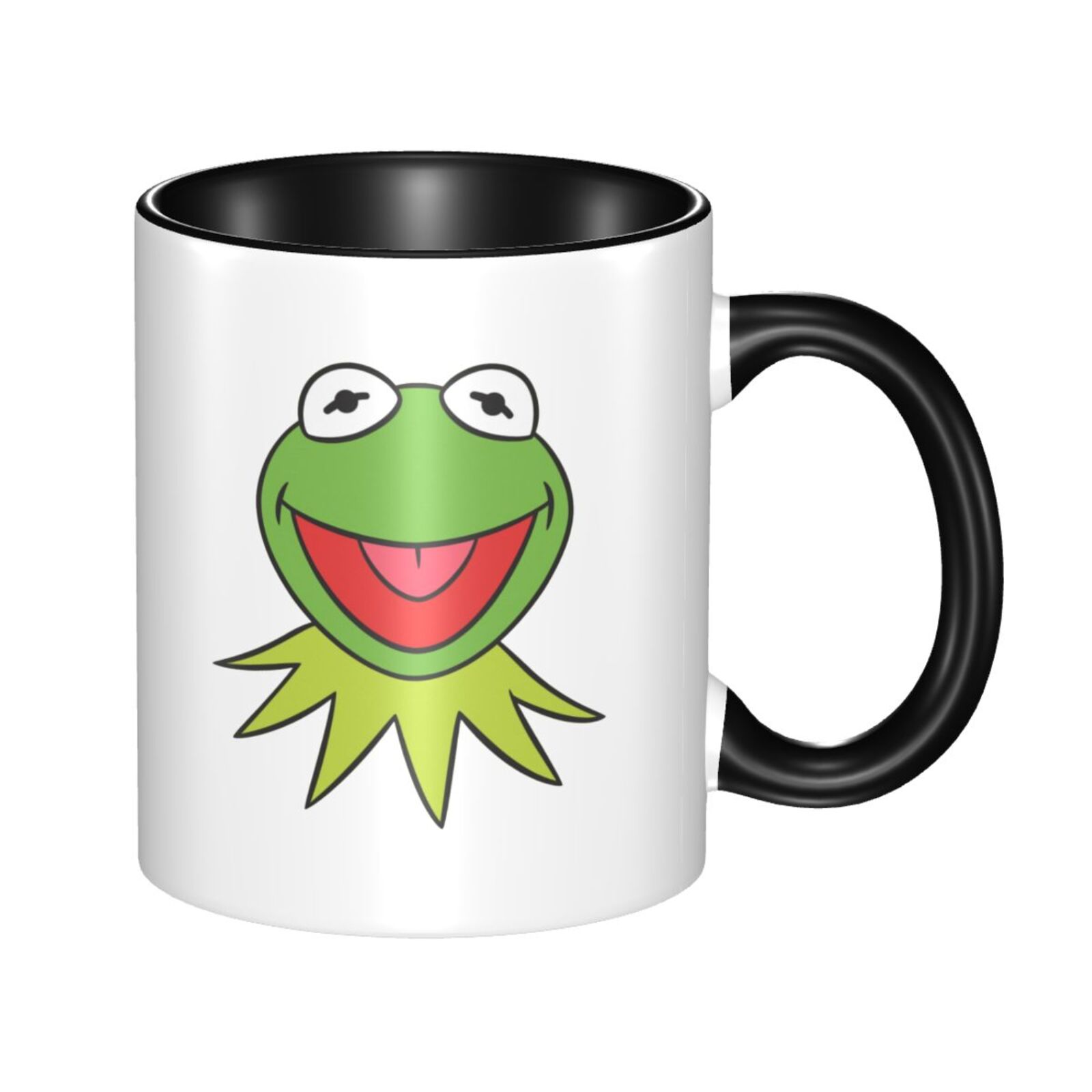 Kermit The Frog Ceramic Coffee Mug Classic Drinking Cups with Handle ...