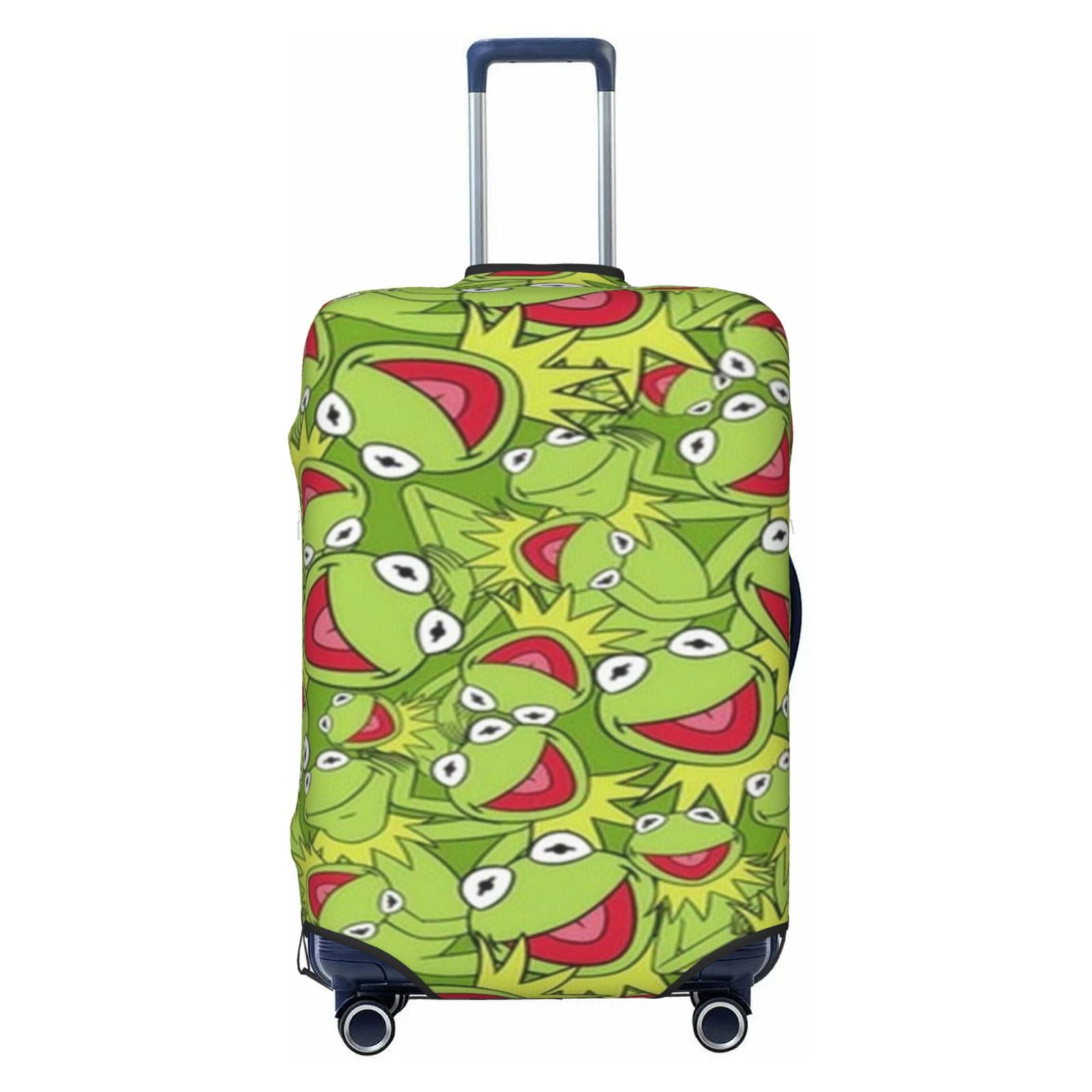 Ker-mit The Fro Luggage Suitcase Covers Elastic Washable Cartoon ...