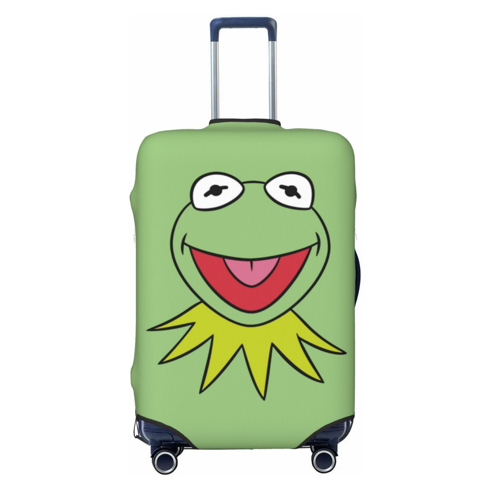 Ker-mit The Fro Luggage Suitcase Covers Elastic Washable Cartoon ...