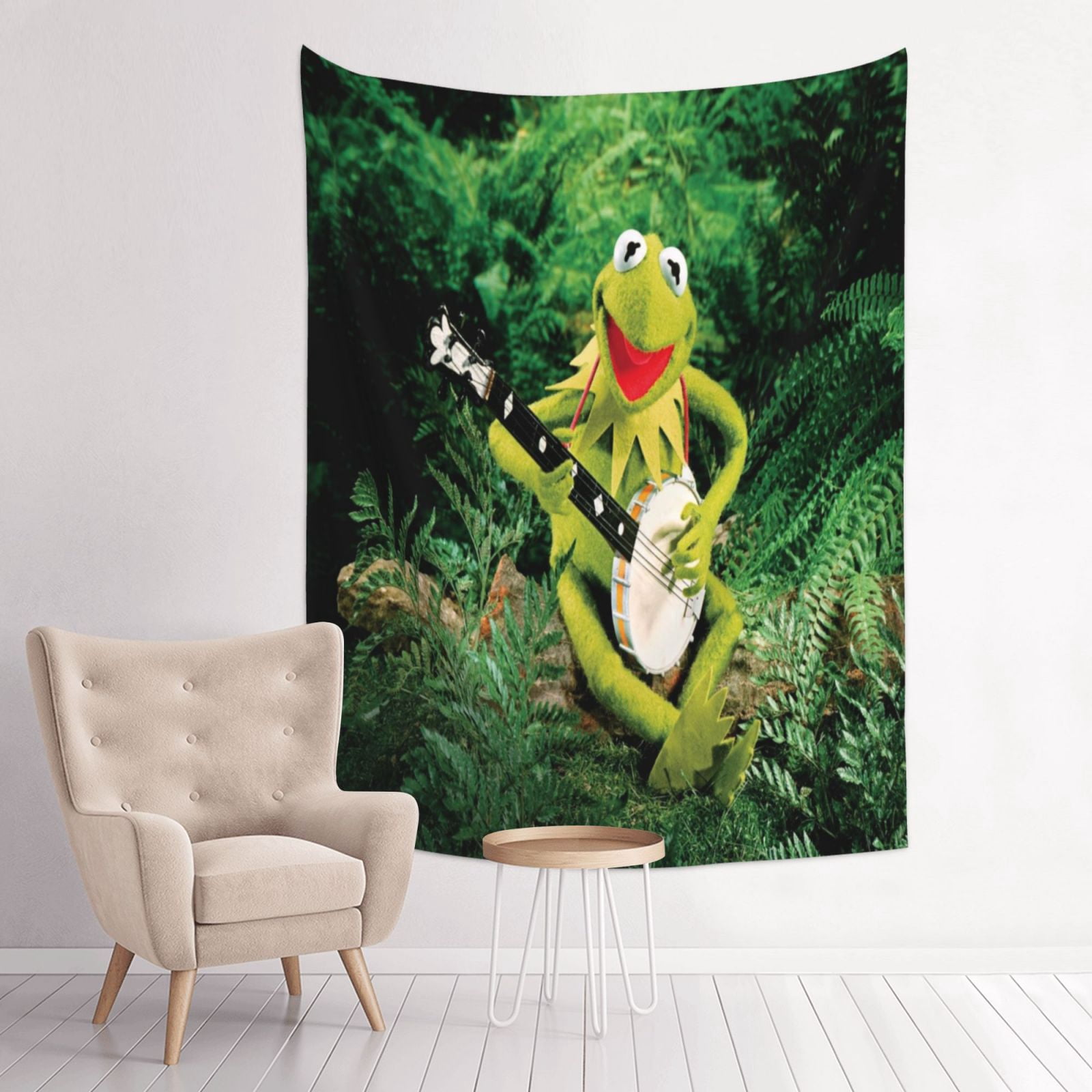 Ker-mit The Fro Tapestry Anime Poster Large Background Wall Art Bedroom ...