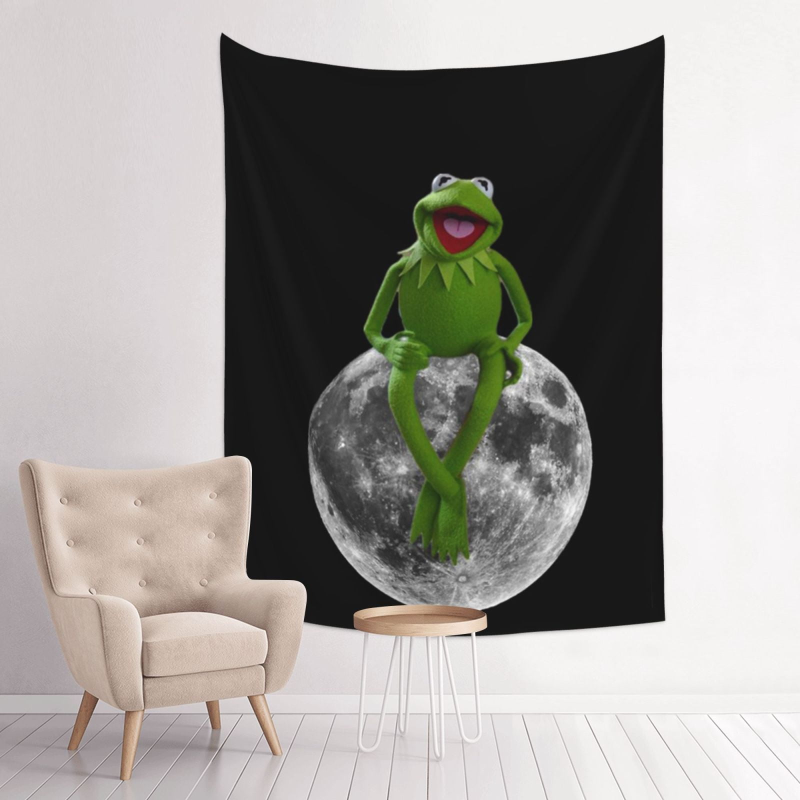 Ker-mit The Fro Tapestry Anime Poster Large Background Wall Art Bedroom ...