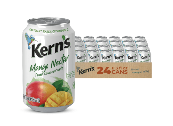 Kern?s-Mango Juice Nectar - Mango Nectar Made with Fresh Fruit Puree ...