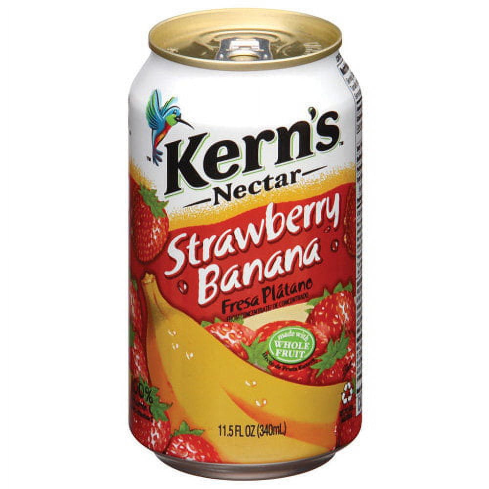 Kern's Strawberry Banana Nectar, 11.5 Fl. Oz. - Walmart.com