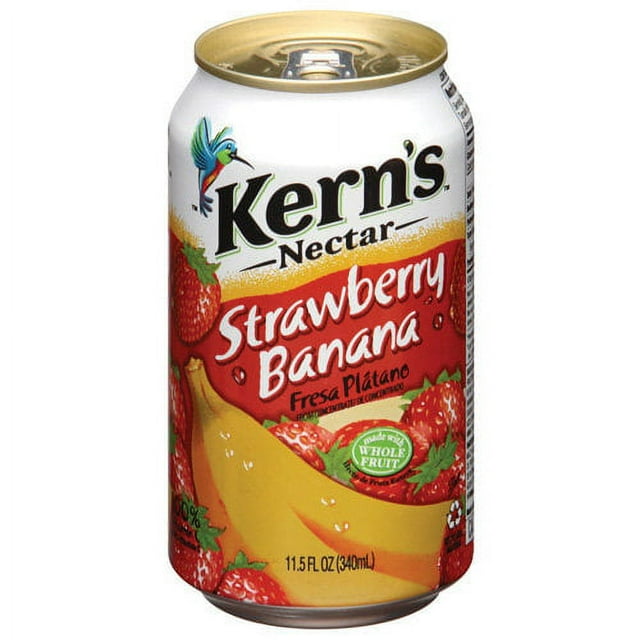 Kern's Strawberry Banana Nectar, 11.5 Fl. Oz. - Walmart.com