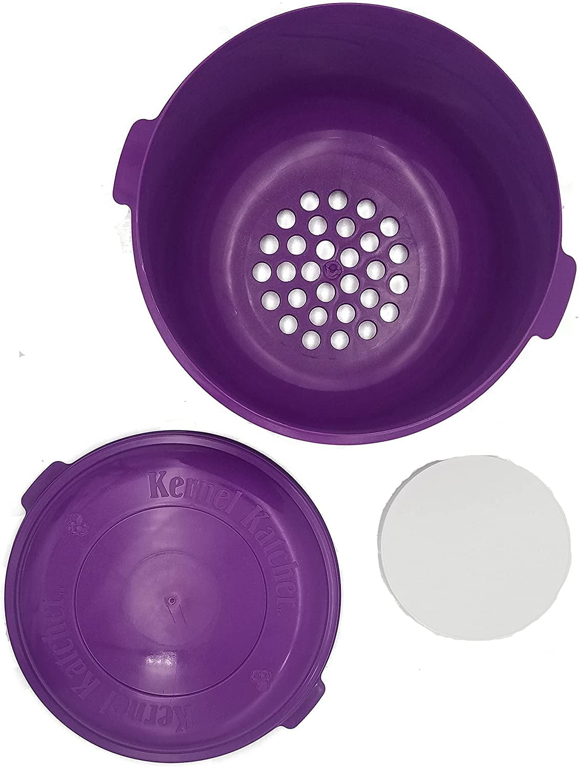 Kernel Katcher Popcorn Bowl Set - Popcorn Bowl with Kernel Sifter and ...