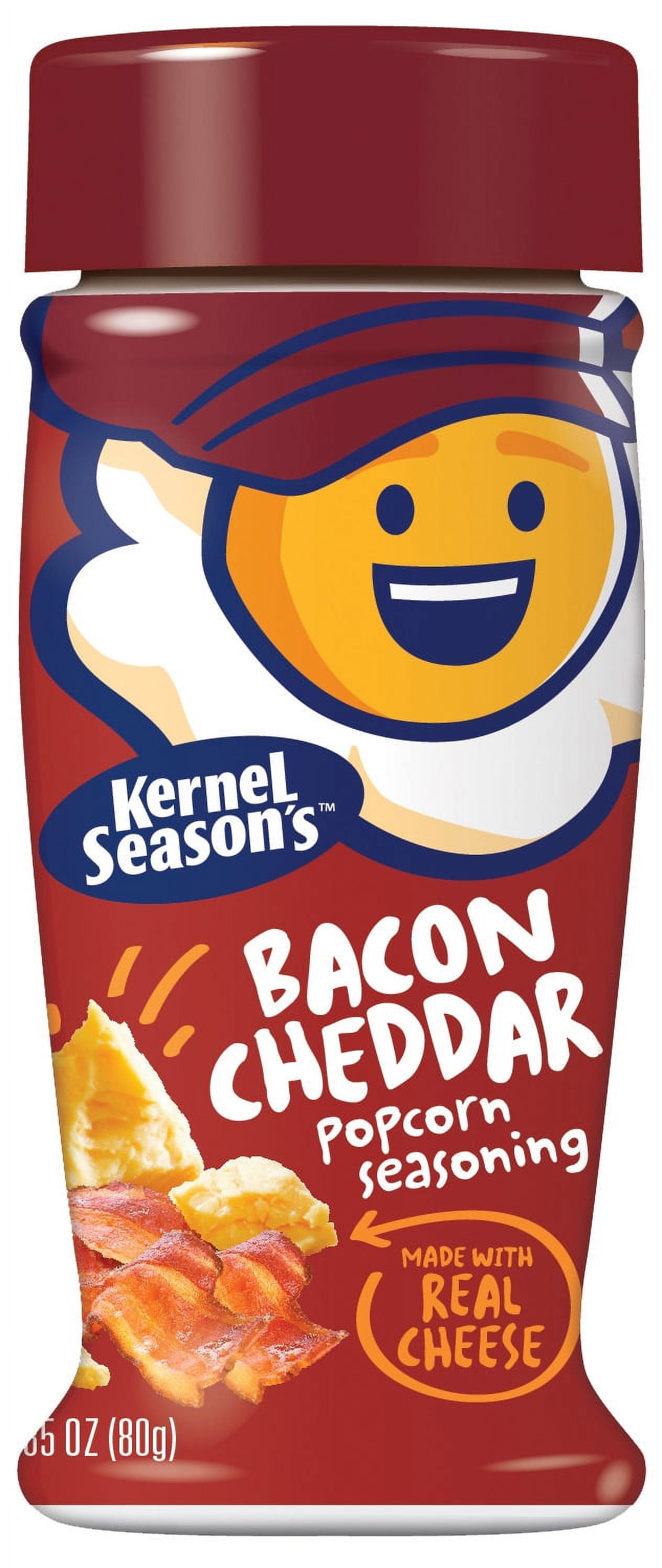 Kernel Season's Bacon Cheddar Popcorn Seasoning, 2.85 Oz. - Smoky ...