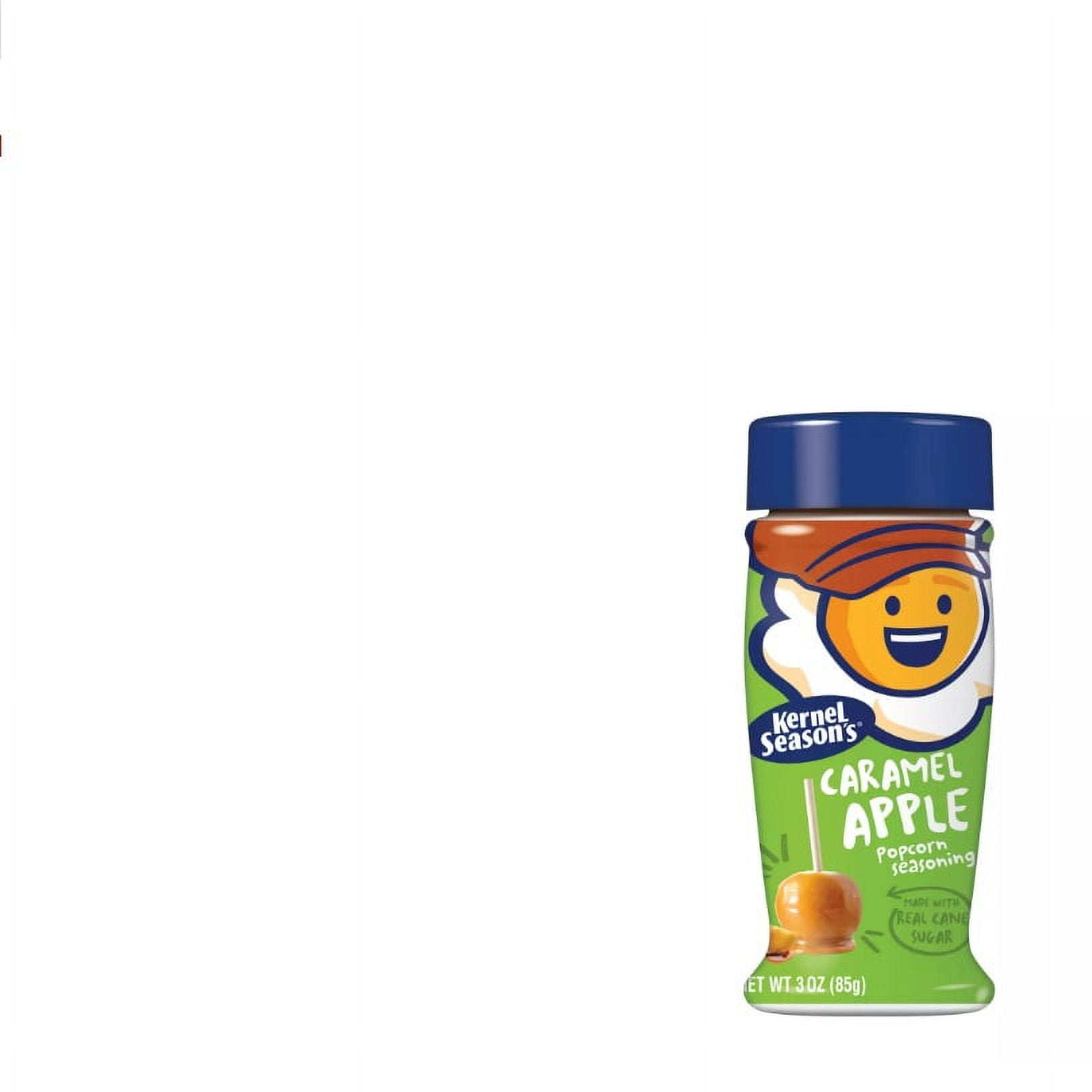 Kernel Season's Caramel Apple Popcorn Seasoning, Real Cane Sugar, 3oz ...