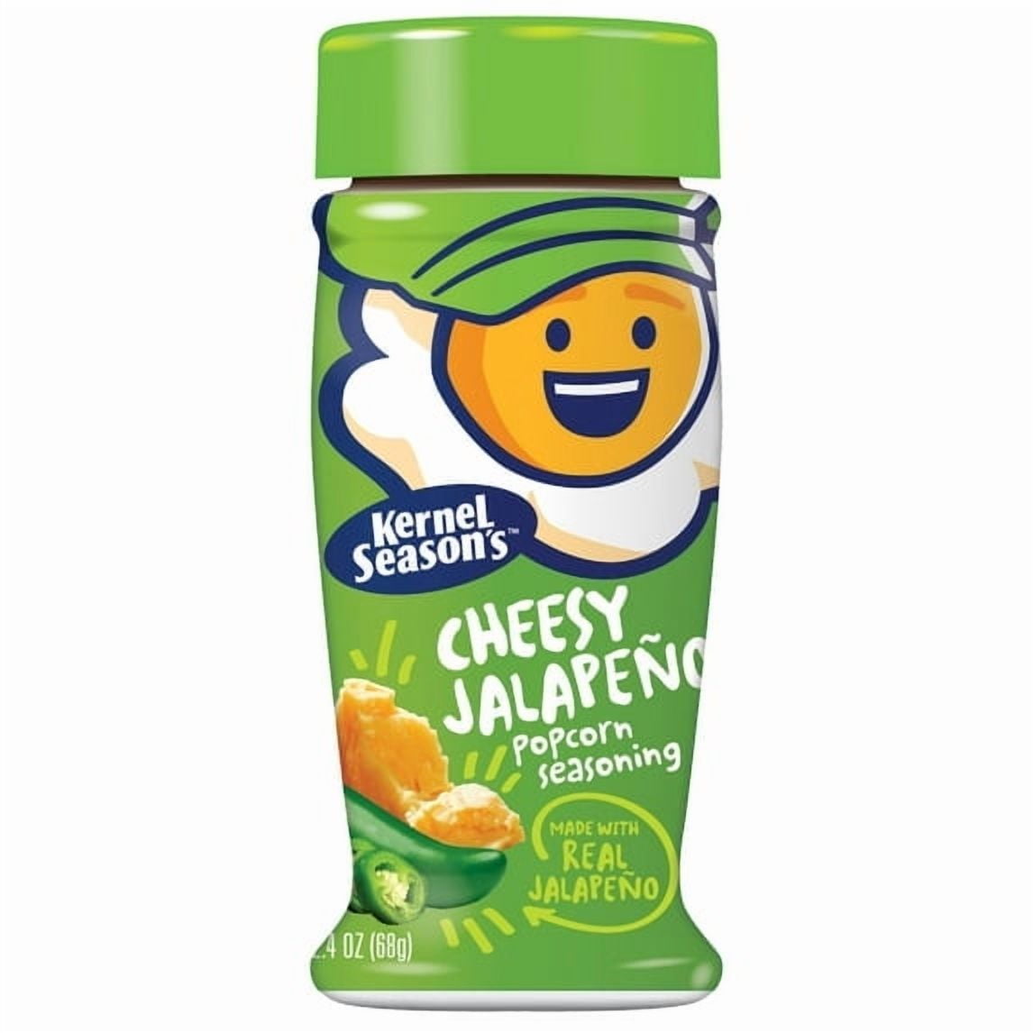 Kernel Season's Cheesy Jalapeno Popcorn Seasoning, 2.4 oz pack of 3 ...