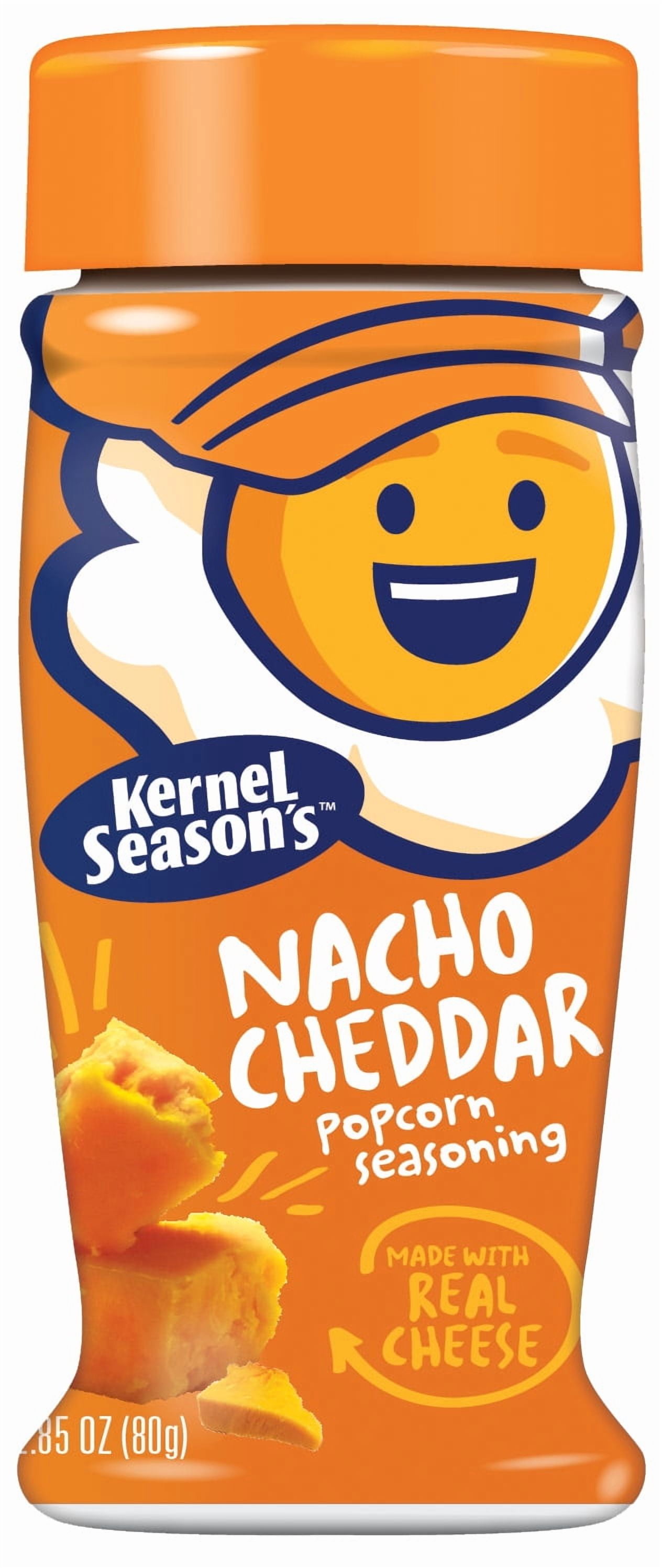Kernel Season's, Nacho Cheddar Popcorn Seasoning, 2.85 OZ, Gluten Free ...