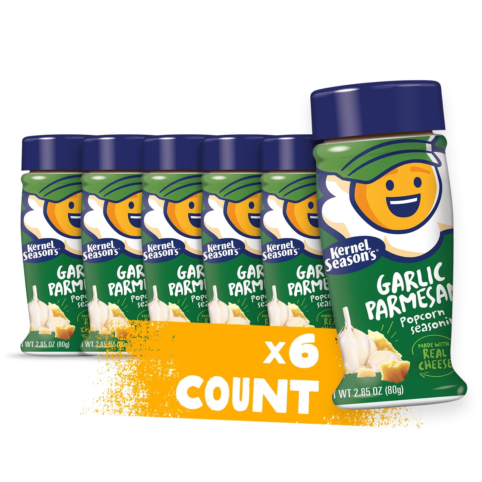 Kernel Season's Popcorn Seasoning, BCF26 Parmesan & Garlic, 2.85 Ounce ...