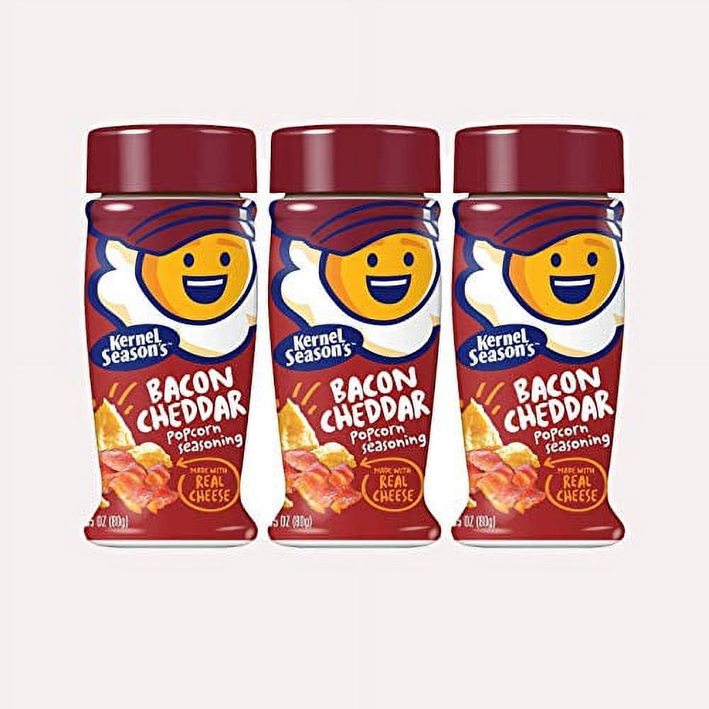 Kernel Season's Popcorn Seasoning, Bacon Cheddar 2.85 Ounce - Pack of 3 ...