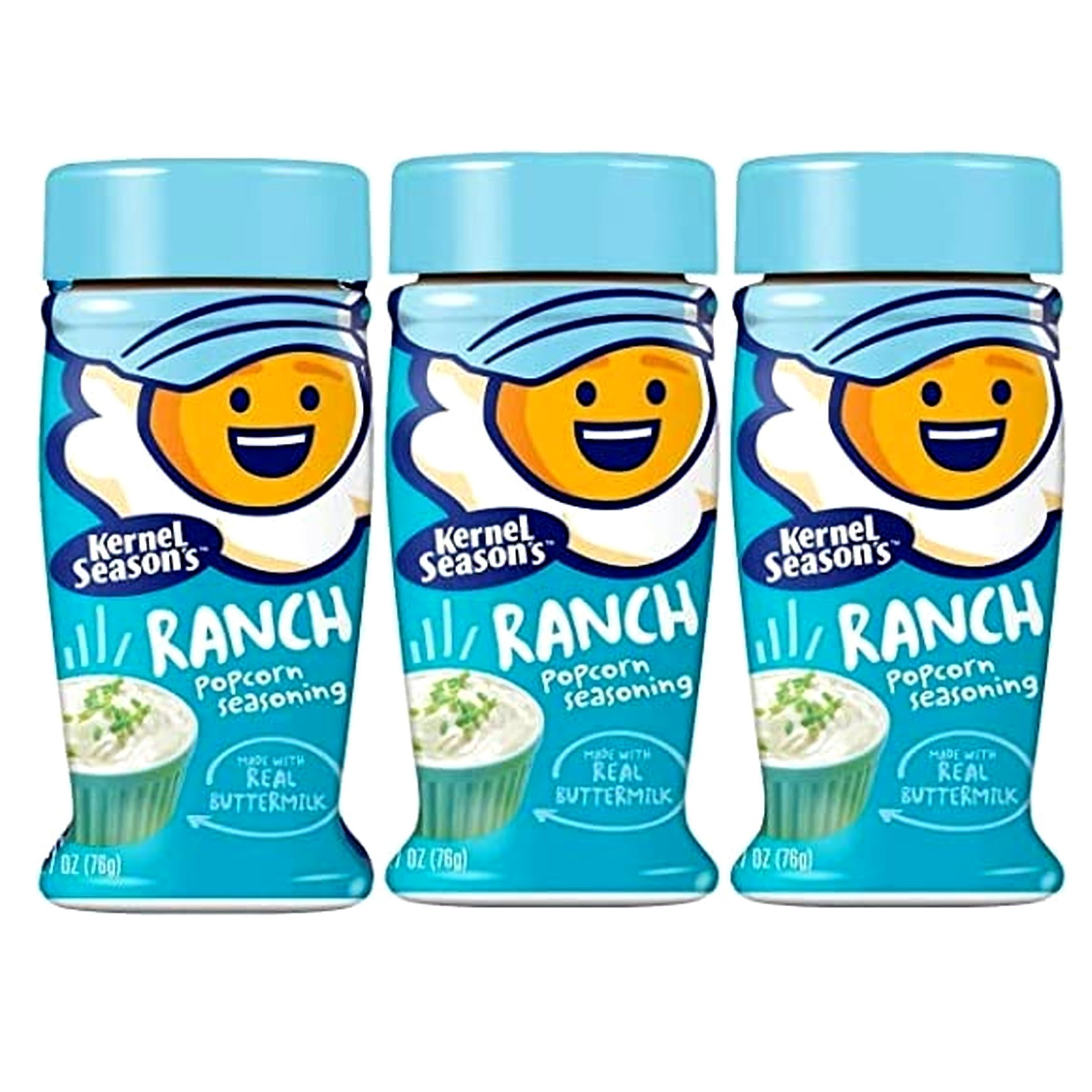 Kernel Season's Popcorn Seasoning, Ranch 2.85 Ounce - Pack of 3 ...