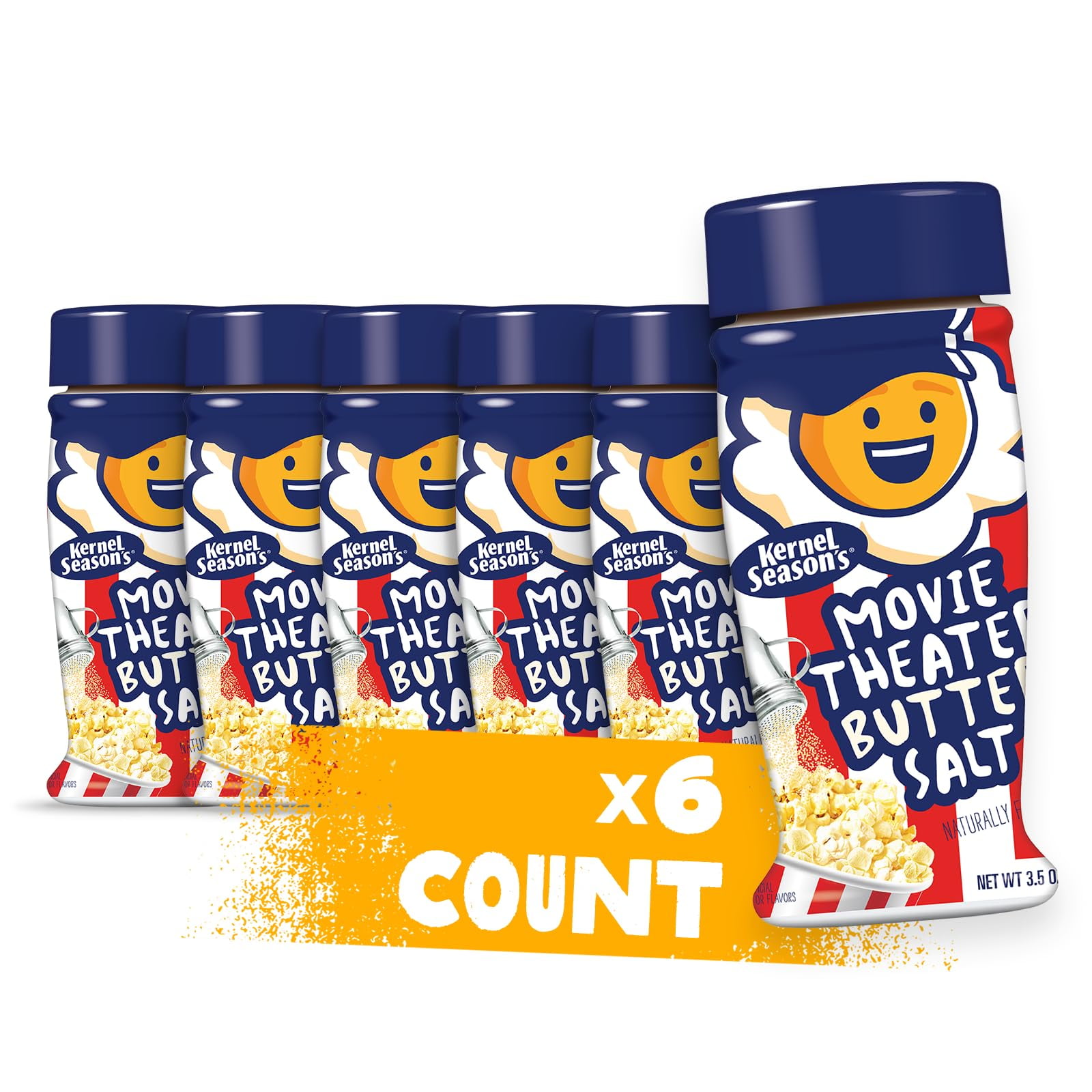 Kernel Season's Popcorn Seasoning, TGF4 Movie Theater Butter Salt, 3.5 ...