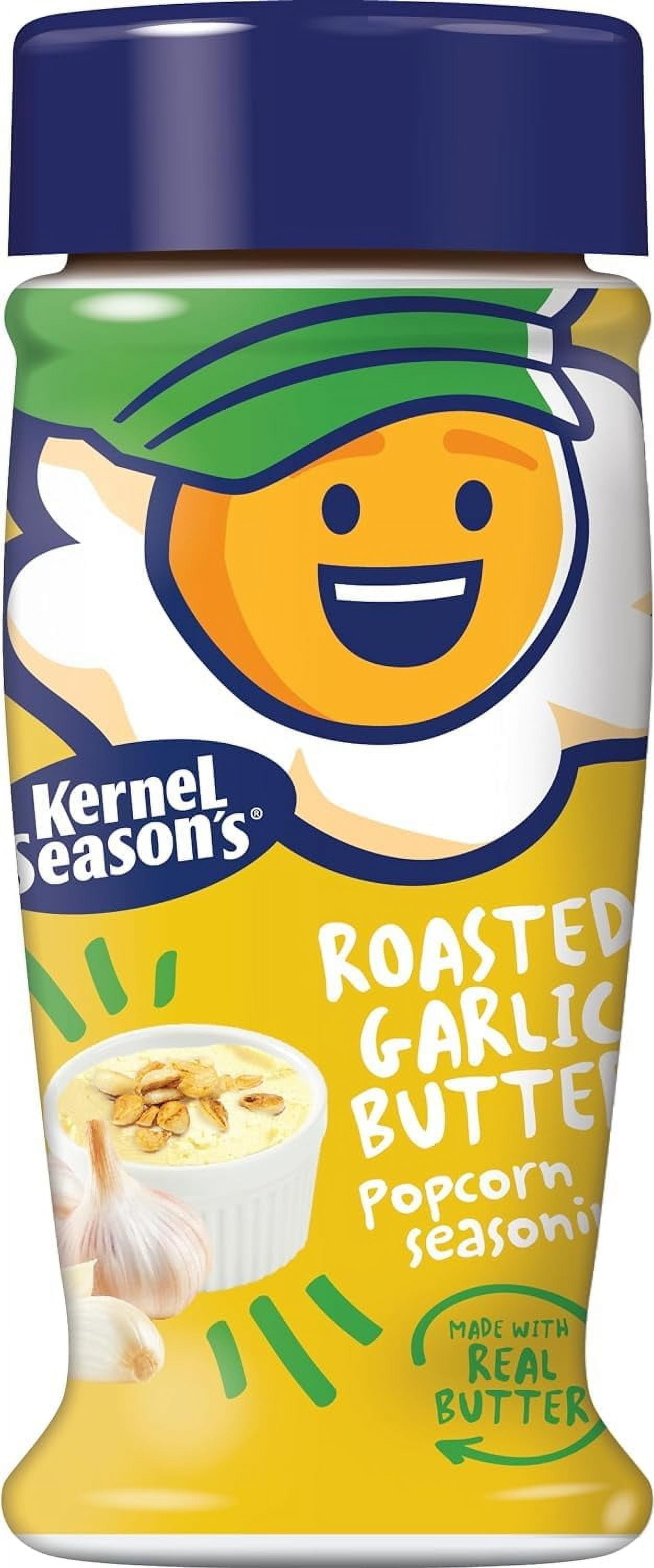 Kernel Season's Popcorn Seasoning TSF6 Roasted Garlic Butter, 2.85 ...