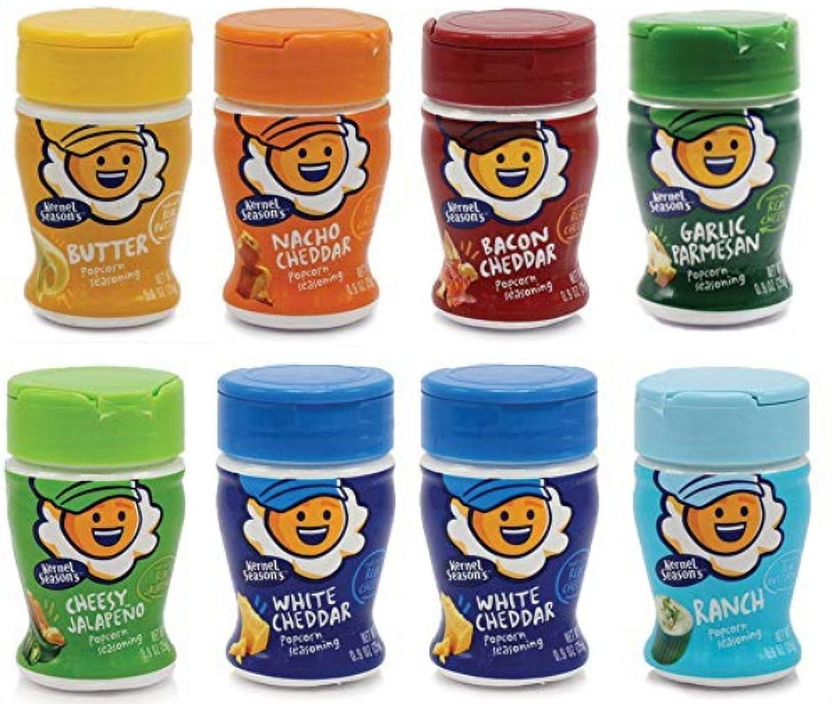 Kernel Season's Savory Mini Popcorn Seasoning, Variety Pack, 8 Count ...