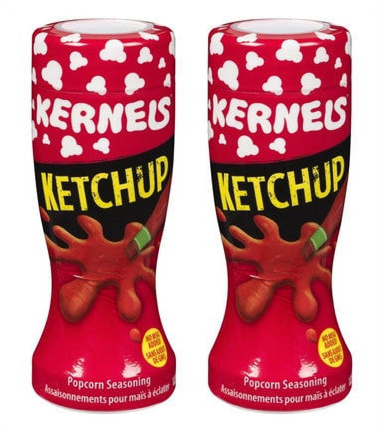 Kernels Ketchup Popcorn Seasoning, 125g (2 Pack) (Imported from Canada ...