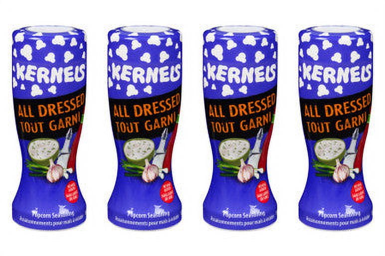 Kernels Popcorn Seasoning All Dressed, 110g (4 Pack) (Imported from ...