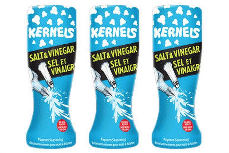Kernels Popcorn Seasoning Salt and Vinegar 110g (3 Pack) (Imported from ...