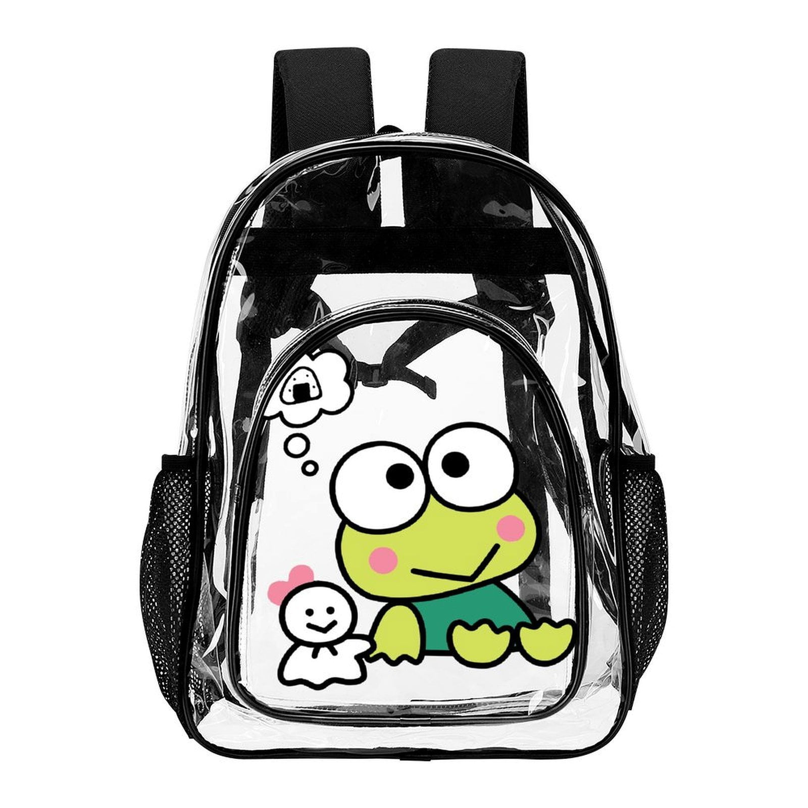 Kero Kero Keroppi Backpack Transparent Bags Clear backpack Kero Kero ...