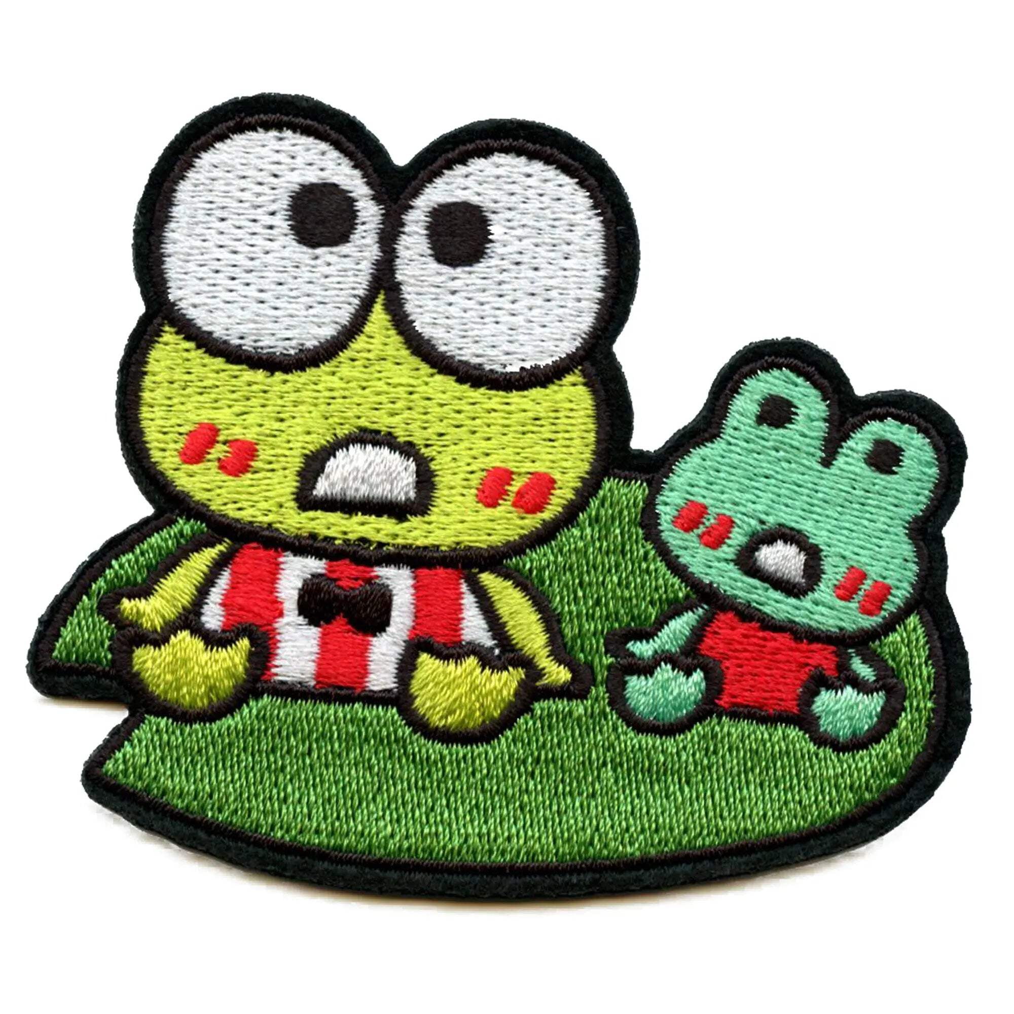 Kero Kero Keroppi Patch Hello Kitty Sanrio Embroidered Iron On ...