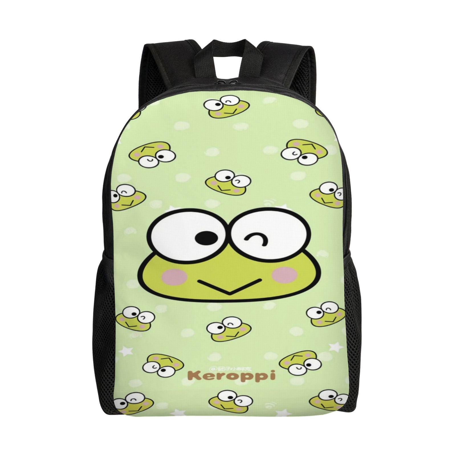 Kero Keroppi Anime Backpack Cartoon Travel Bags 3D Printed Casual ...