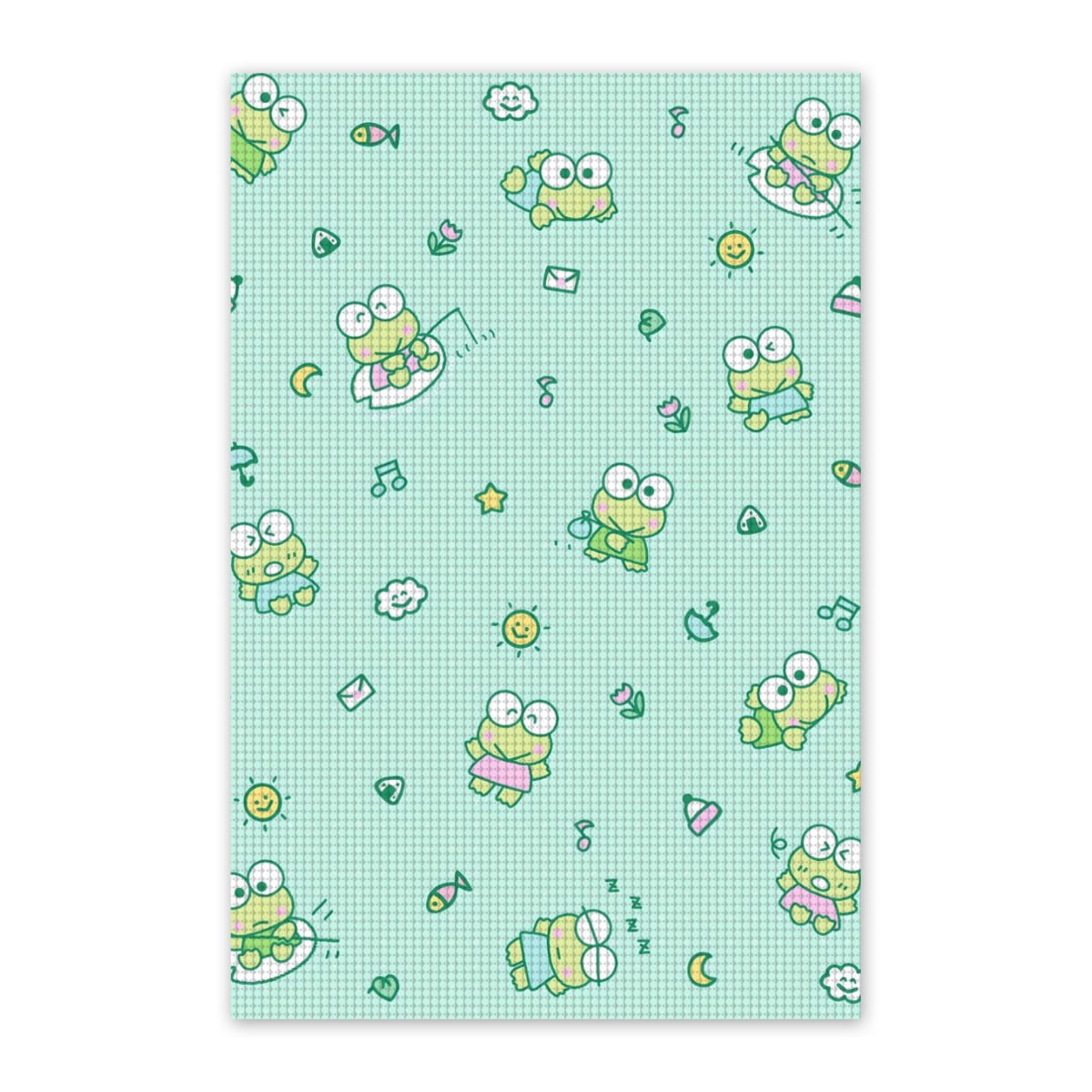 Kero Kero Keroppi Diamond Painting Set Diamond Art Painting with ...