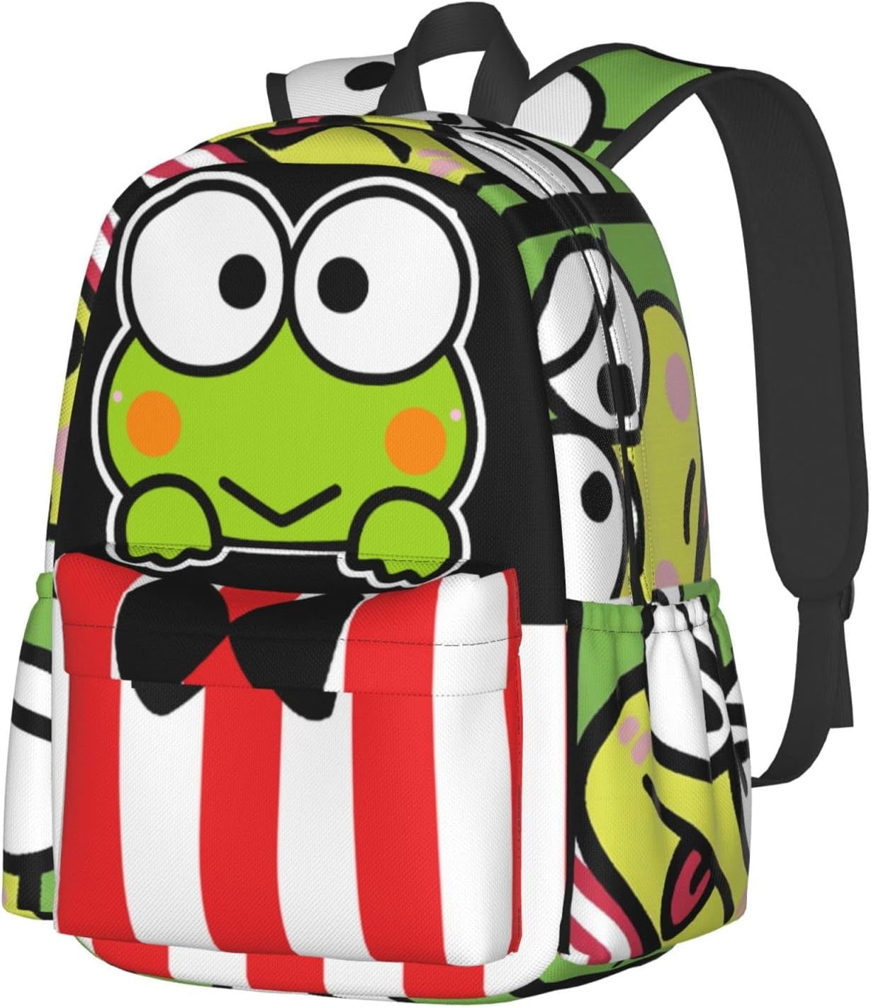 Keroppi Backpack Cute Frog Backpack For Women Men Laptop Backpack Large ...