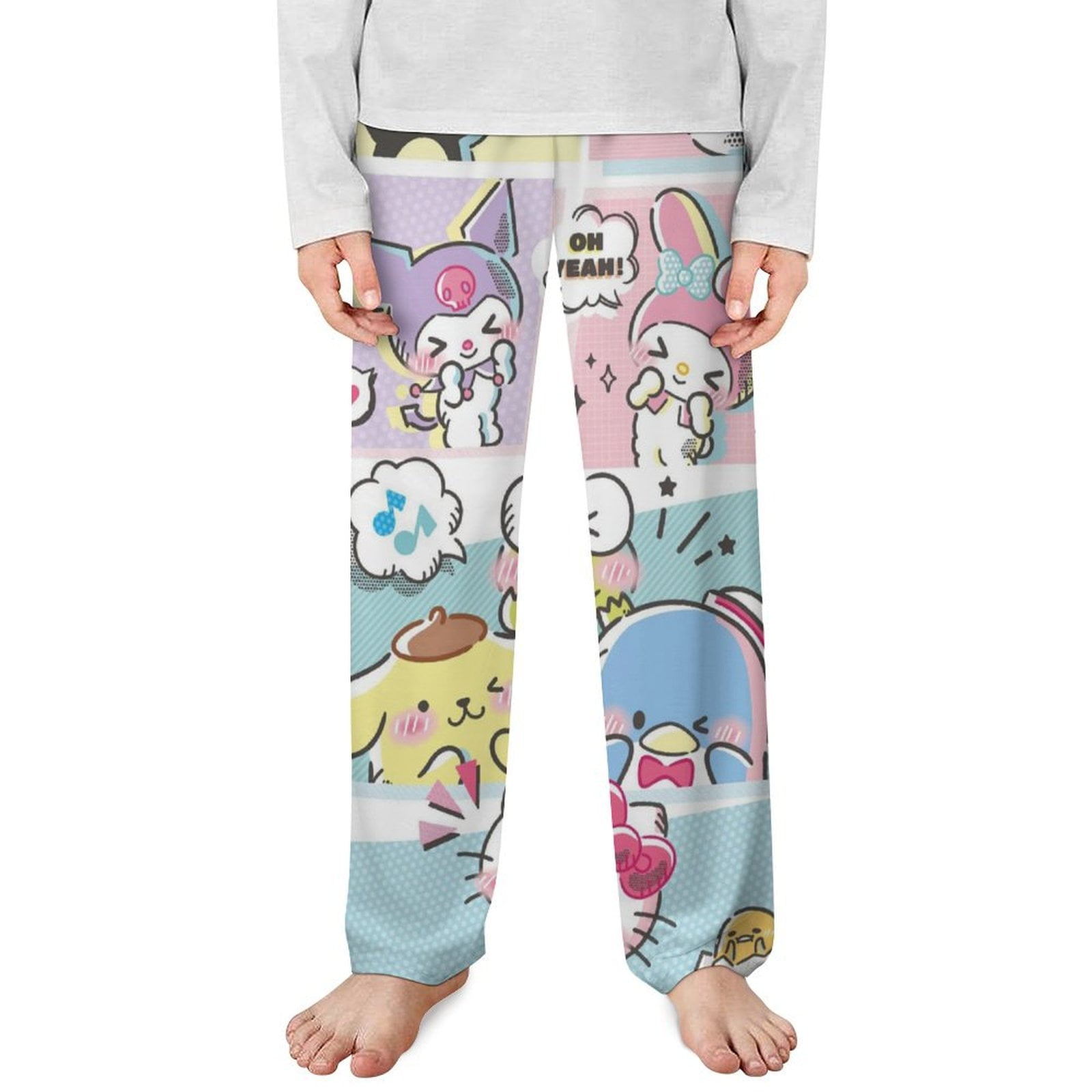 Keroppi Pajamas Bottom Cartoon PJS Pants Sleepwear for Boys Girls ...