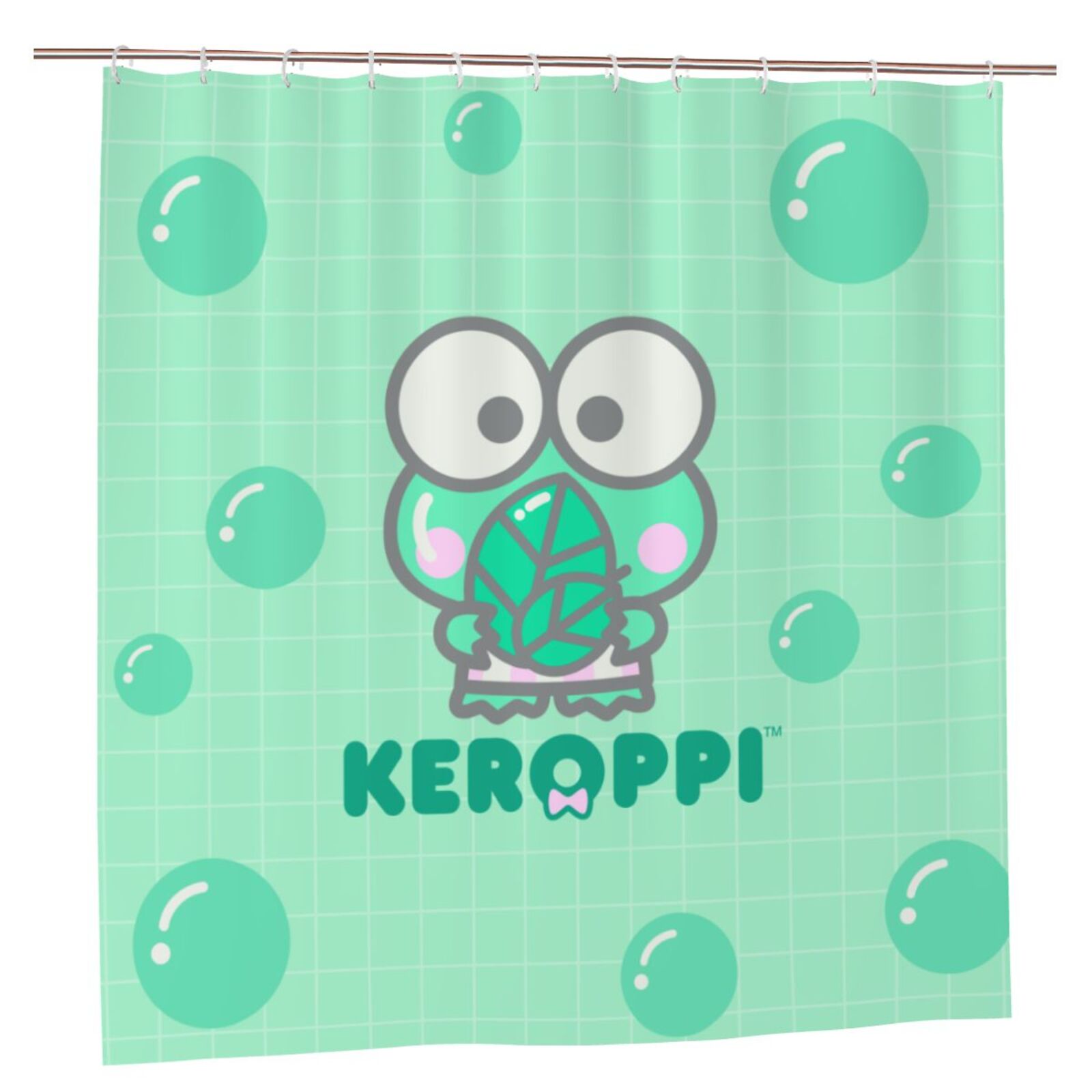 Keroppi Shower Curtains for Bathroom, Kids Shower Curtain Sets ...