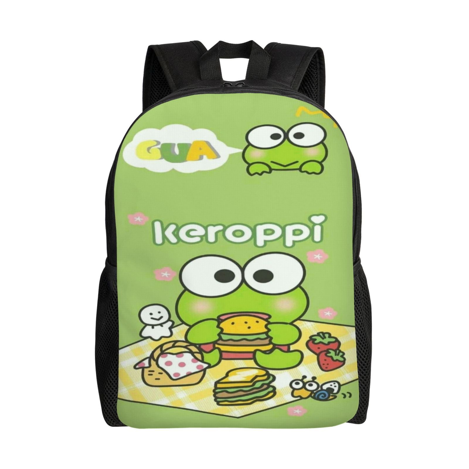 Keroppi backpack 3D printed anime bag cosplay backpacks travel bags ...