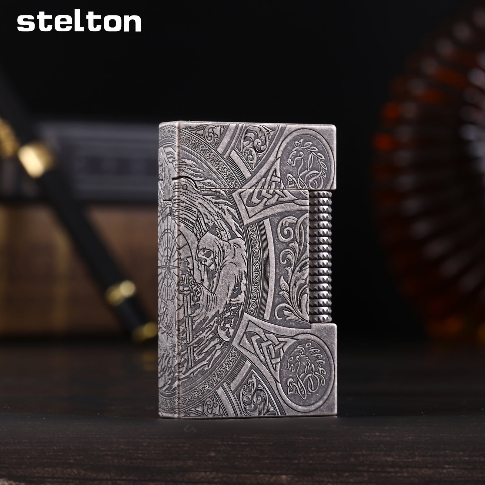 Kerosene lighter, Top Metal Pocket Lighter Daily Use, Sold Without Fuel ...