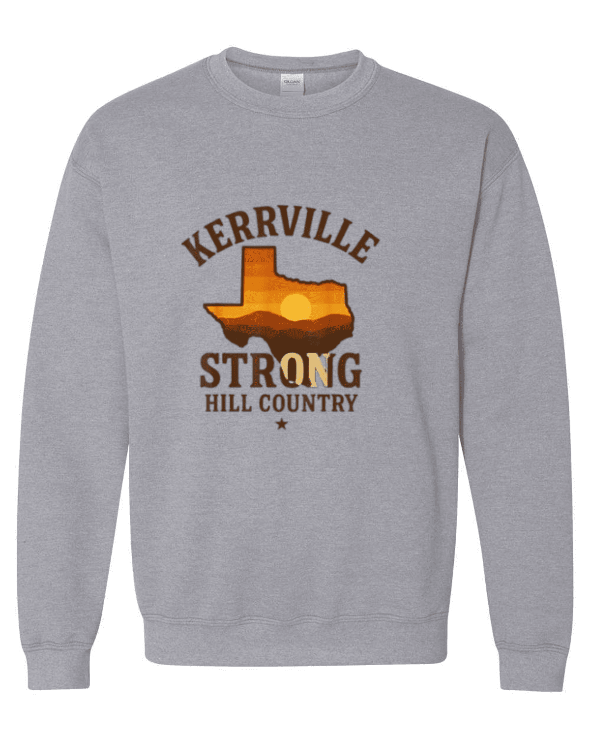 Kerr County Strong Pray for Texas Bold Community Unity Sweatshirt, for ...