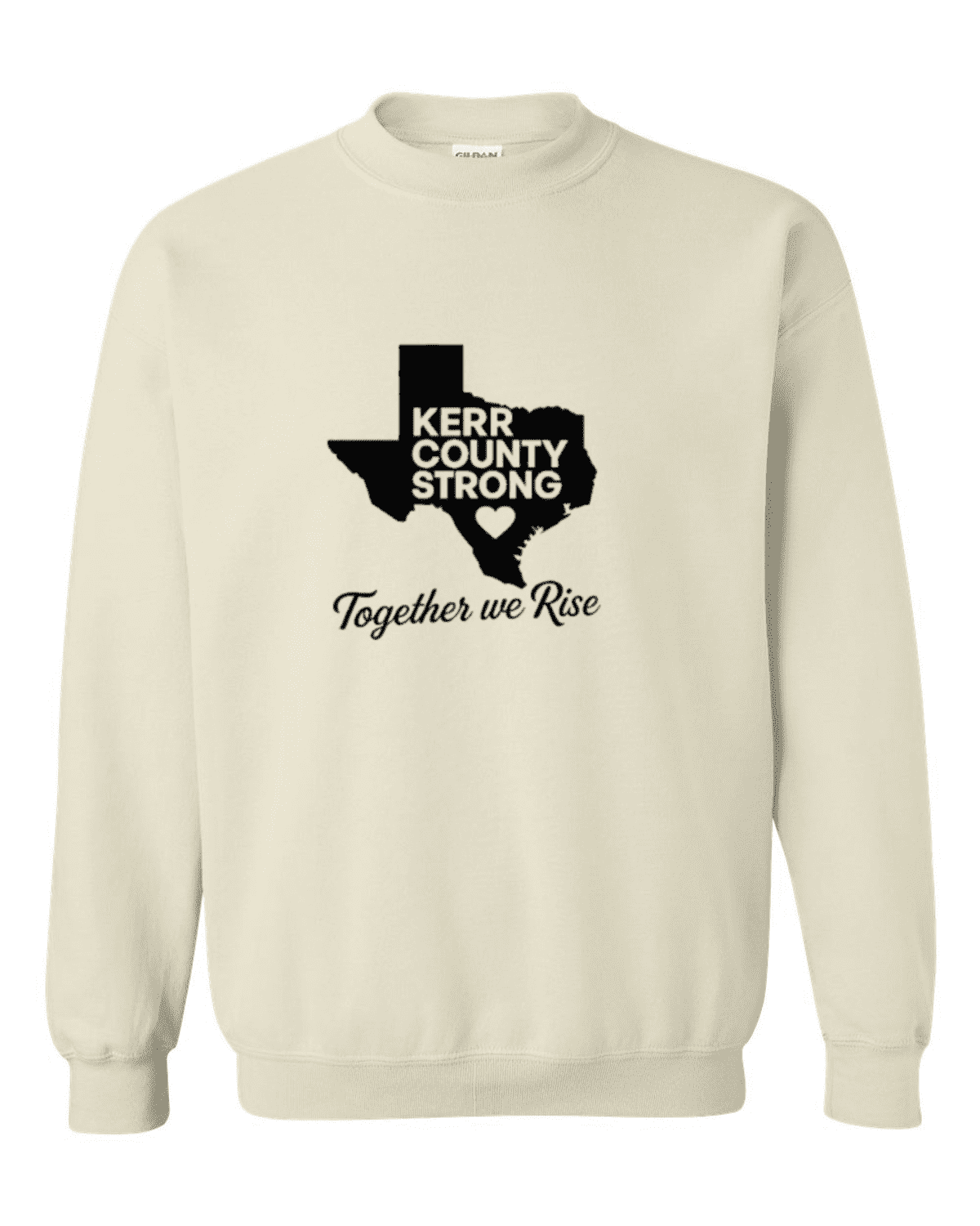 Kerr County Strong Texas Together Support Statement Style Sweatshirt ...