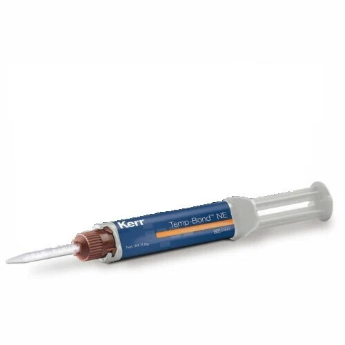 Kerr Temp-Bond NE Syringe N E Temporary Cement 5mL +10 Mixing Tip ...