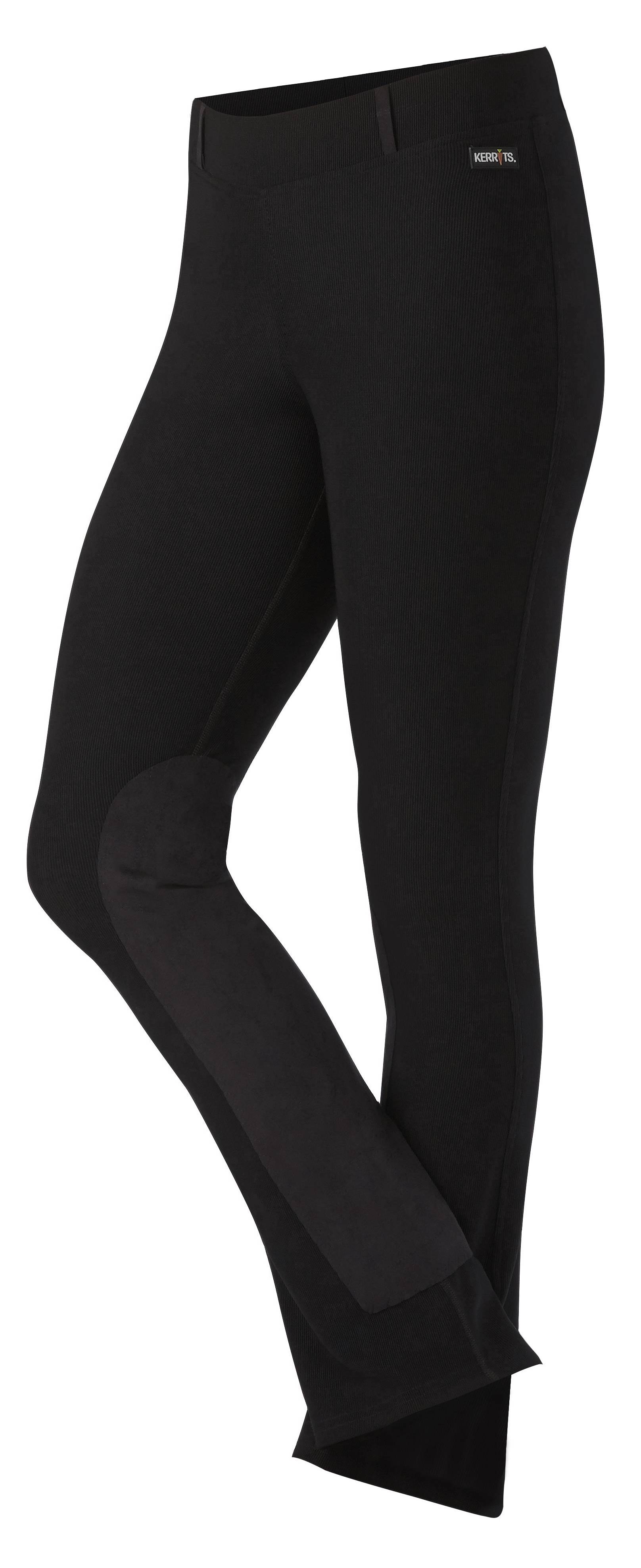 Kerrits Ladies Microcord Extended Knee Patch Bootcut Breeches - Walmart.com