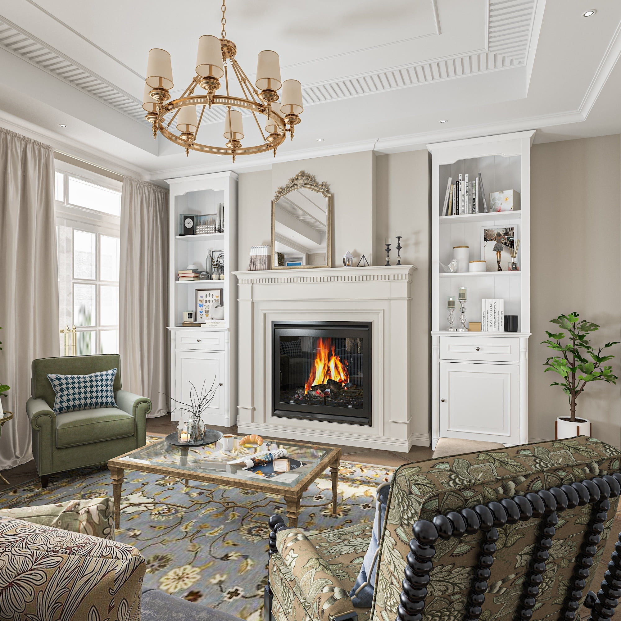 Kerrogee Entertainment Wall Unit /Bridge Multifunctional TV Stand ...