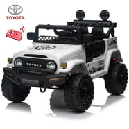 JoyWheels TOYOTA 50W Ride on Toy Cars,12V Powered Ride on Truck With ...