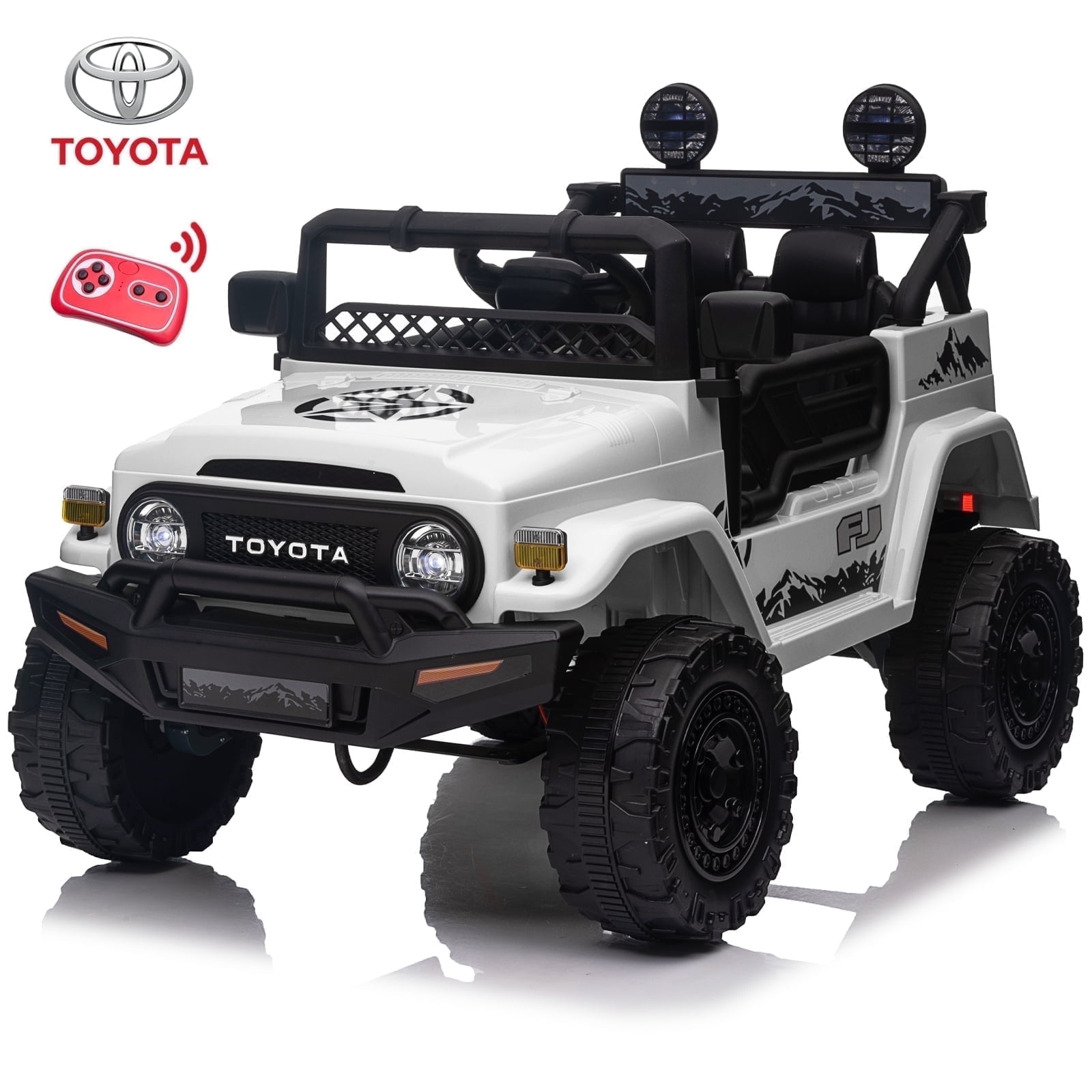 Kerry Yoo 12V Toyota SUV for Kids ，Kid Truck Ride on Electric car ，4 ...