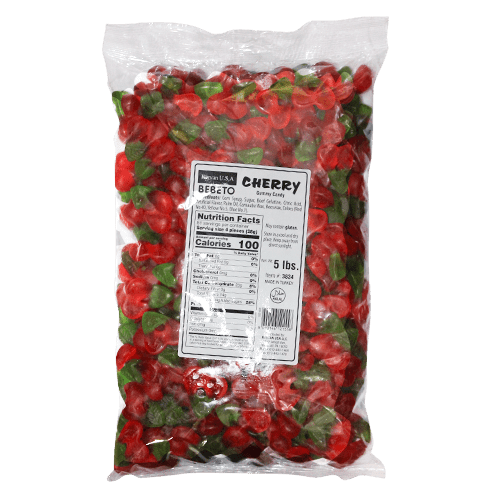 Kervan Cherry Gummy Candy 5 lb. Bulk Bag - Walmart.com