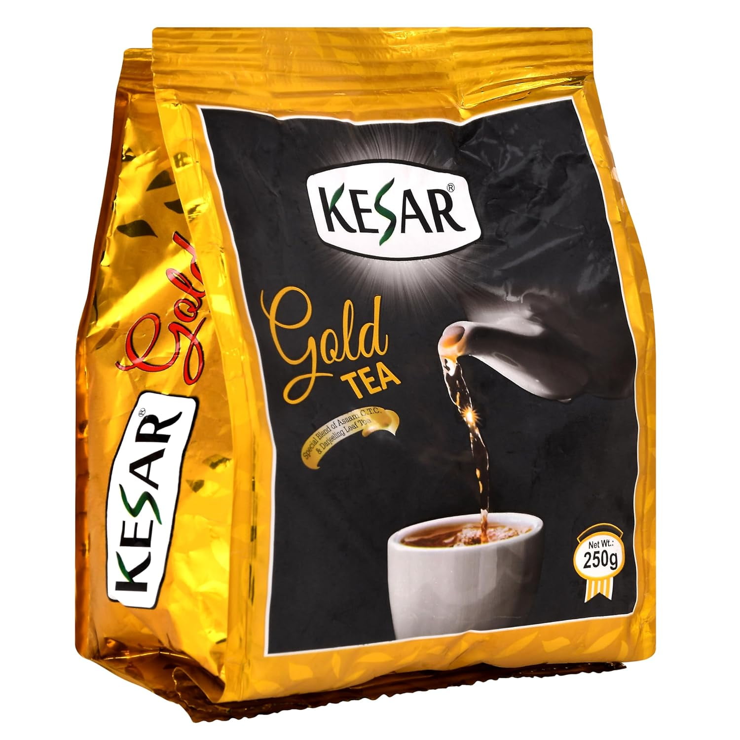 Kesar Gold Loose Leaf Tea - 250gm, 8.8 Ounce | Special Blend Of Assam ...
