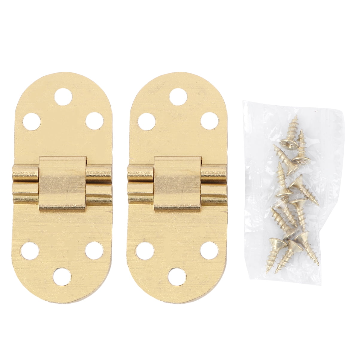 Kesenlong 2 Brass Butler Tray Hinges 180 degree Folding Table Hinges ...