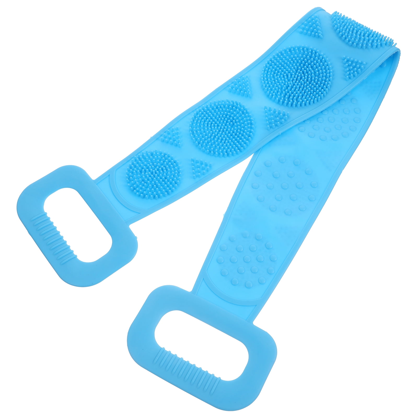 Kesenlong Exfoliating Back Scrubber With Silicone Strap For Shower