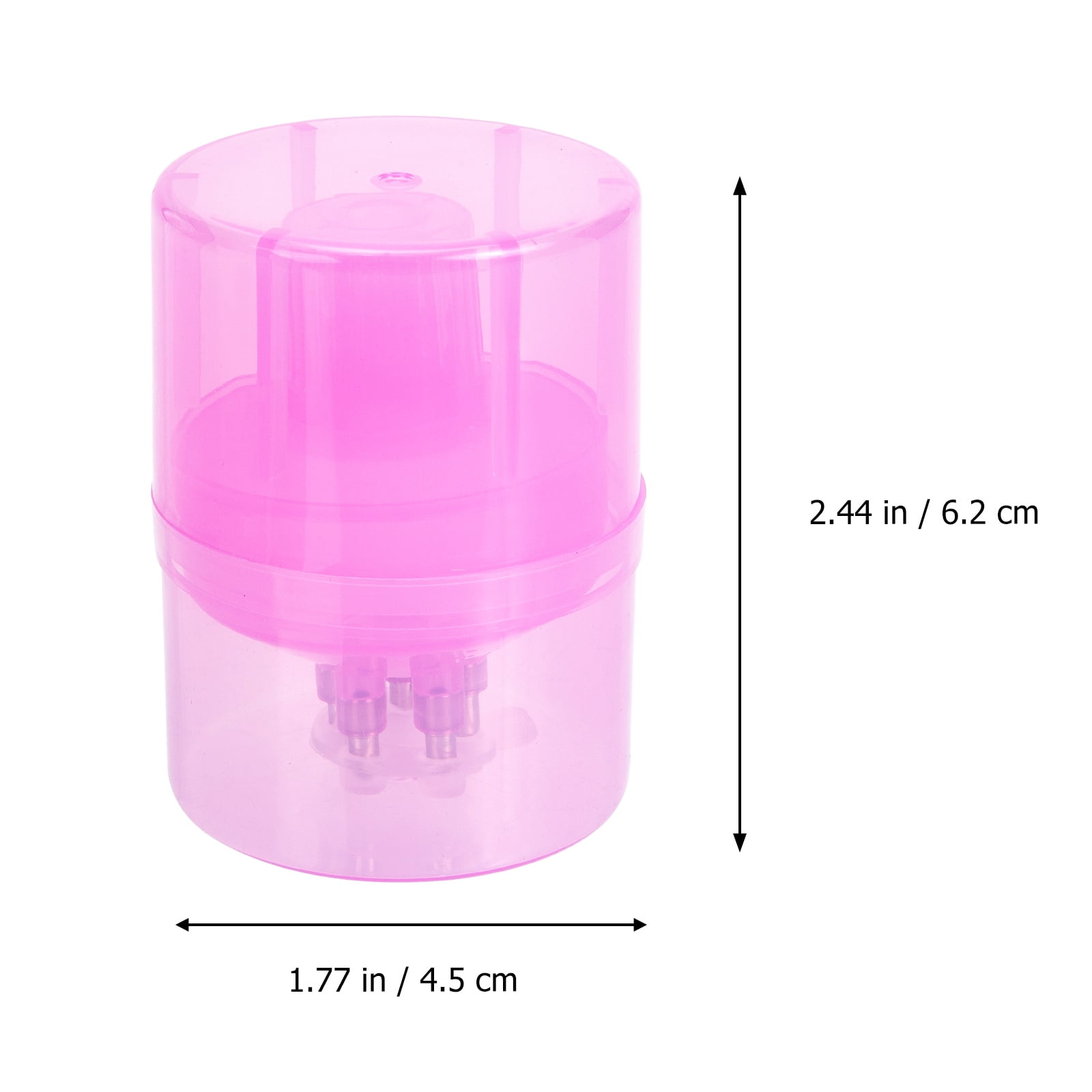 Pink Hair Applicator with Roller Comb for Home Use Refillable PP ...