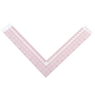 Metal L-Square Shaped Protractor Ruler for Sewing and Framing, 20X30cm ...