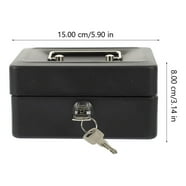 Sparco Lockable Key Safe All-Steel Cash Box with Latch Lock - Walmart.com